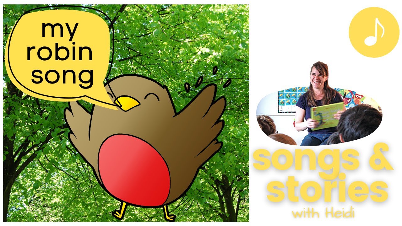 A SPRING SONG FOR KIDS | MY ROBIN SONG | A SONG TO WHISTLE TO - YouTube