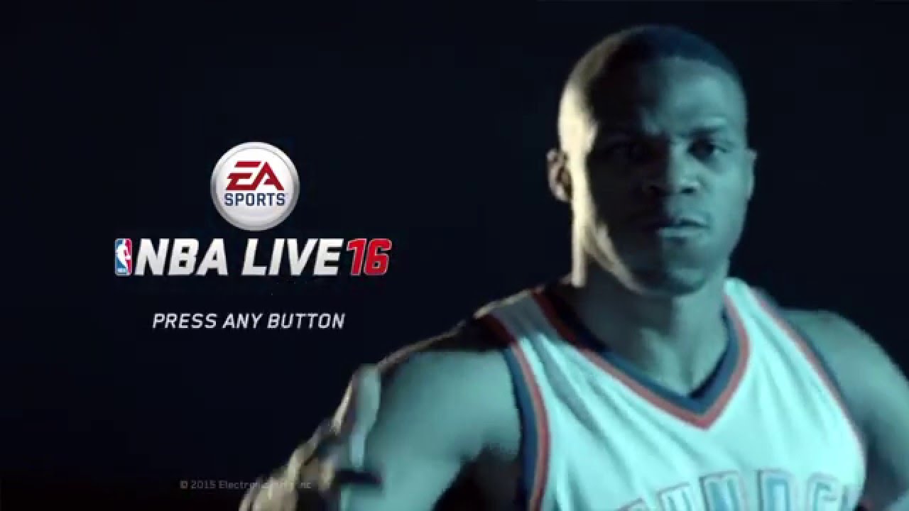 NBA LIVE 16: Boot-Up & Title Screen - YouTube
