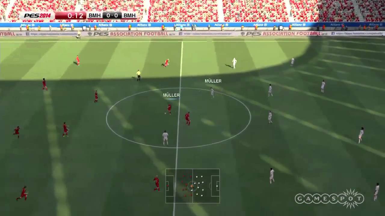 PES 2014 Gameplay primer tiempo en HD - YouTube
