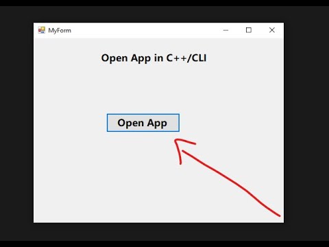 How to execute a program in C++/CLI - YouTube
