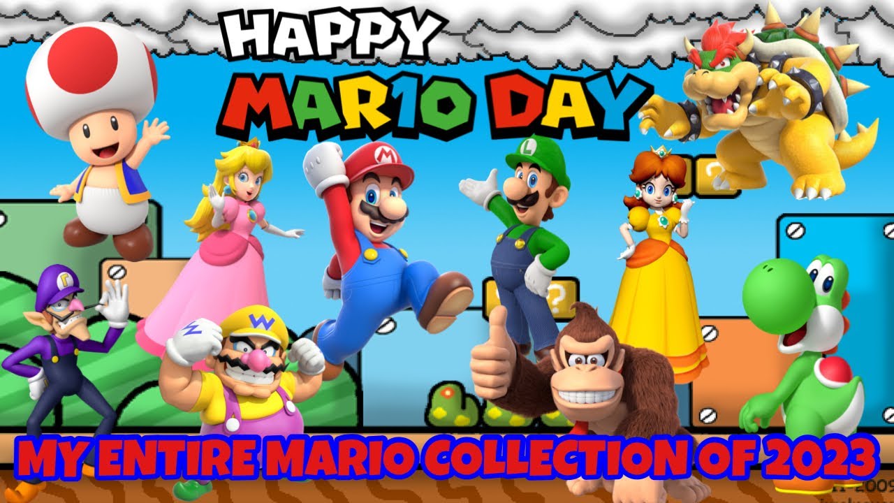 My MAR10 Day 2023 Special: My Entire Mario Collection of 2023 - YouTube