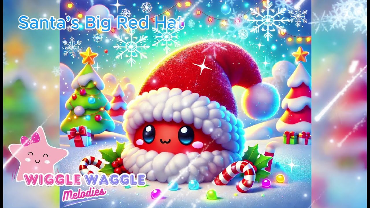 Santa’s Big Red Hat | Wiggle Waggle Melodies @KidsClub-1195 - YouTube