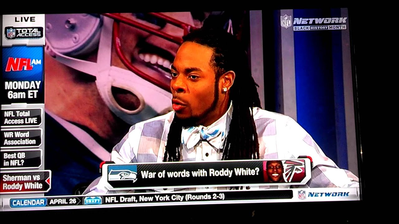 Richard Sherman vs Roddy White - YouTube