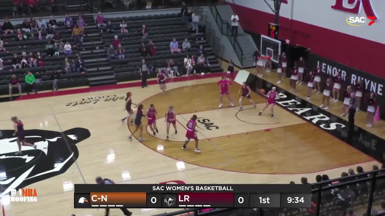 Carson-Newman vs Lenoir-Rhyne - Women's Basketball | LSC Highlights ...