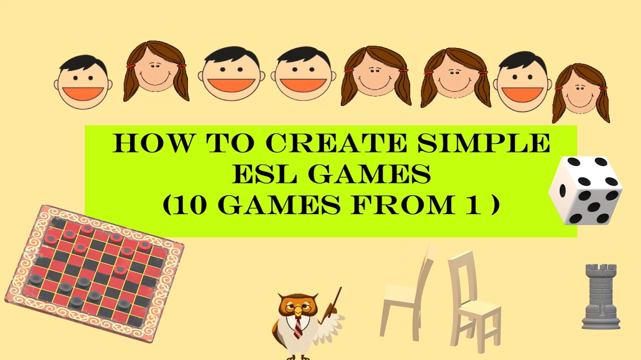 How To Create Simple ESL Games 10 Games From 1 TheHappyTeacher YouTube How To Create Simple ESL Games 10 Games From 1 TheHappyTeacher YouTube