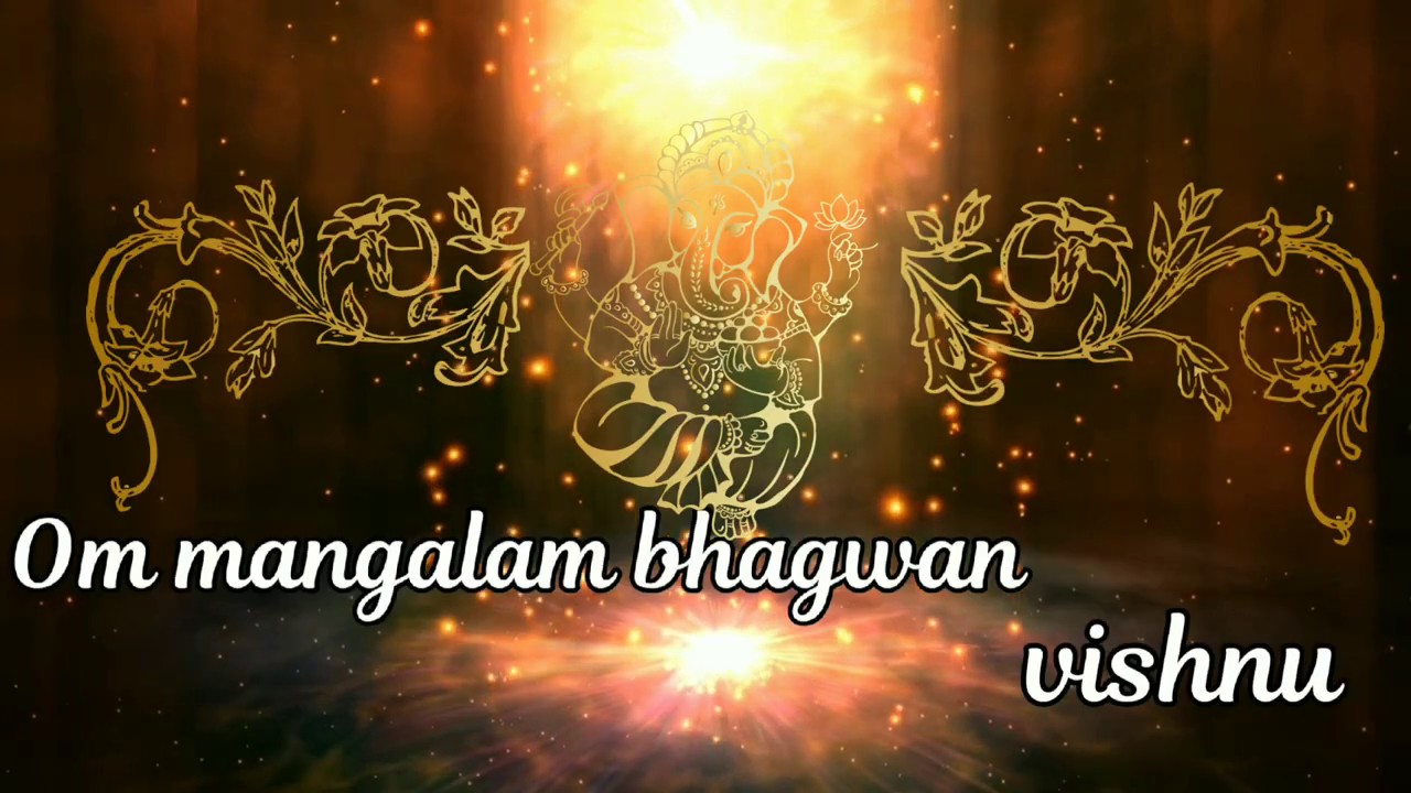 Royal Status, Om mangalam bhagwan vishnu - YouTube