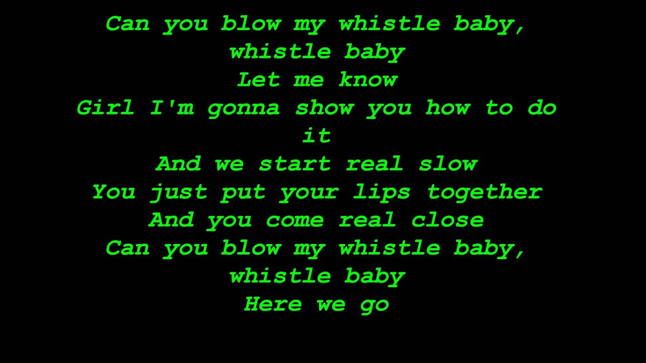 Flo Rida - Whistle - lyrics - official HD video - YouTube