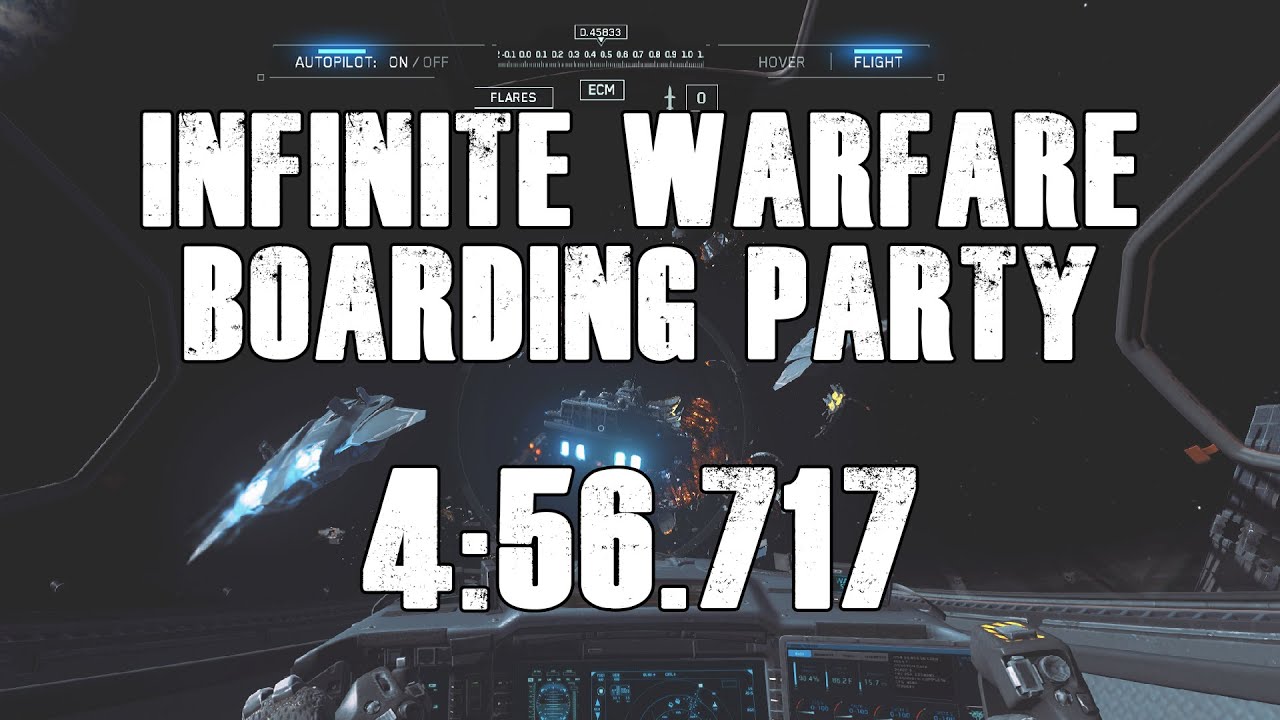 CoD: Infinite Warfare - Boarding Party World Record 4:56.717 - YouTube