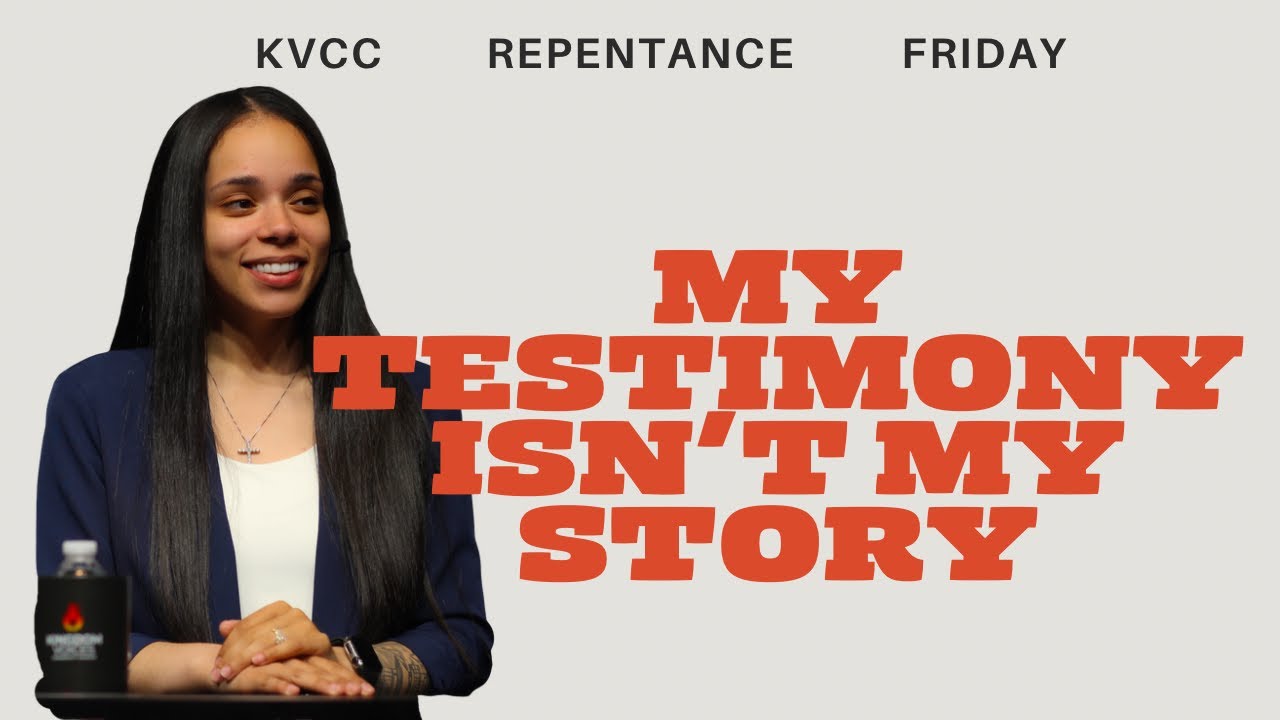 Repentance Friday // “My Testimony Is Not My Story” // Sister Karina ...