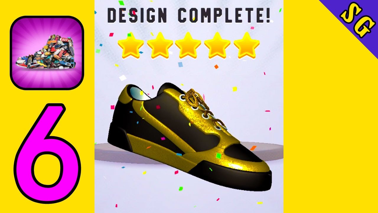 Sneaker Art! Gameplay Walkthrough Part 6 (IOS) | Snack Game - YouTube