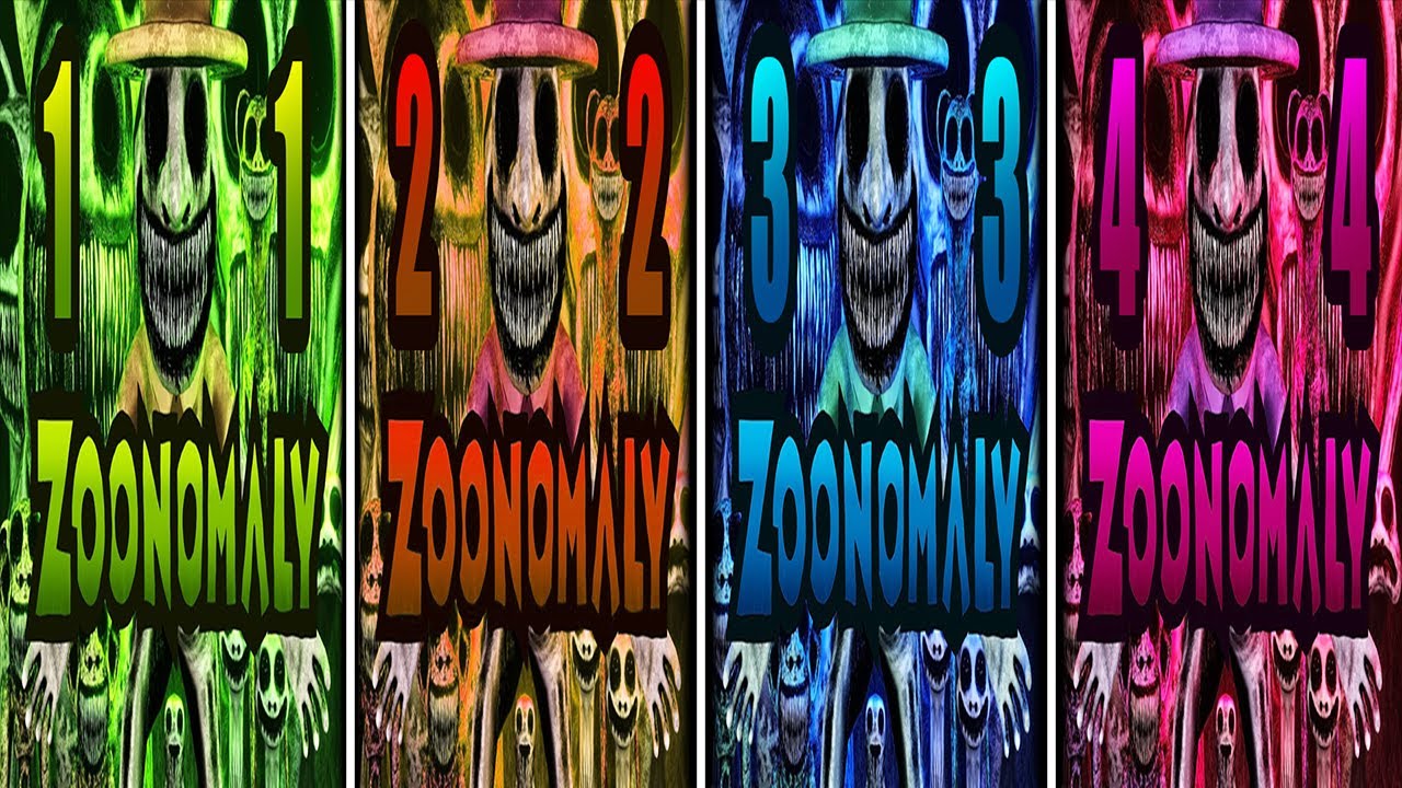 ZOONOMALY CHAPTER 1 VS CHAPTER 2 VS CHAPTER 3 VS CHAPTER 4 - YouTube