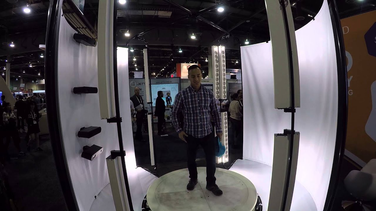3D Scanned with Artec 3D Scanning Booth Pt 1 - YouTube