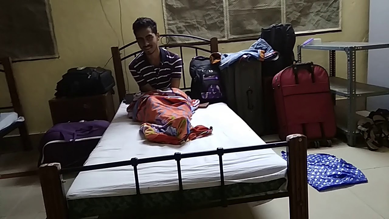 Bhubaneswar railway station dormitory room view.. - YouTube