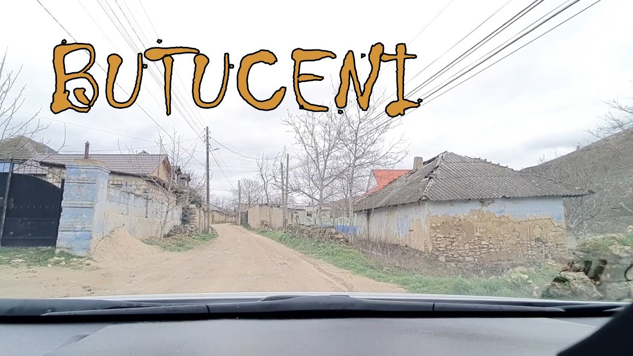 Satul Butuceni în 2023. Dintr-un capăt în alt capăt. - YouTube