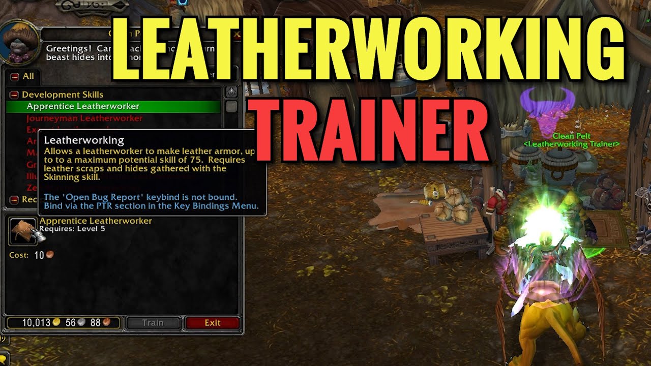Pandaria Leatherworking Trainer Location (WoW MOP) - YouTube