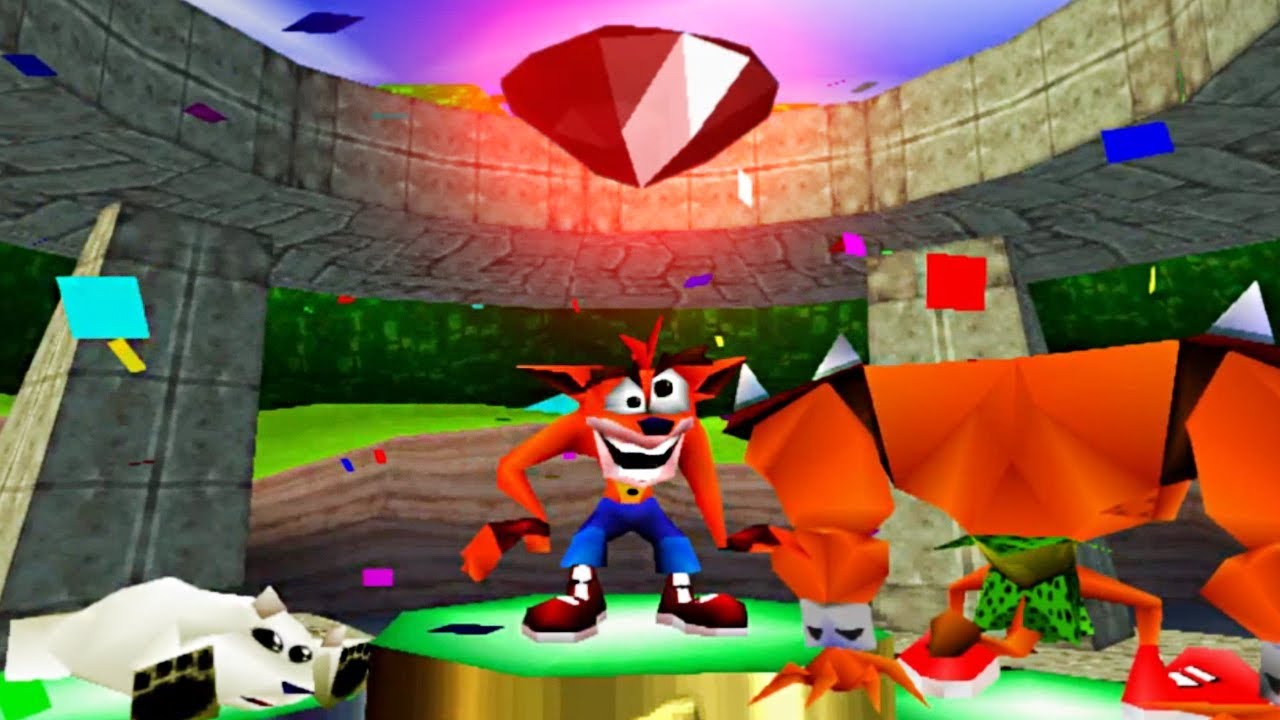 Crash Team Racing Red gem 101% Walkthrough part 11 - YouTube