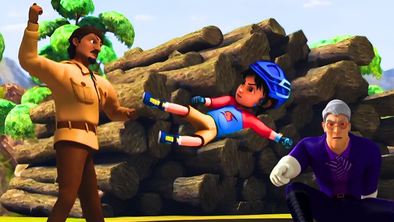 Shiva ने Rubber Trees के चोरों को धोया! | Shiva Vs Rubber Man - YouTube