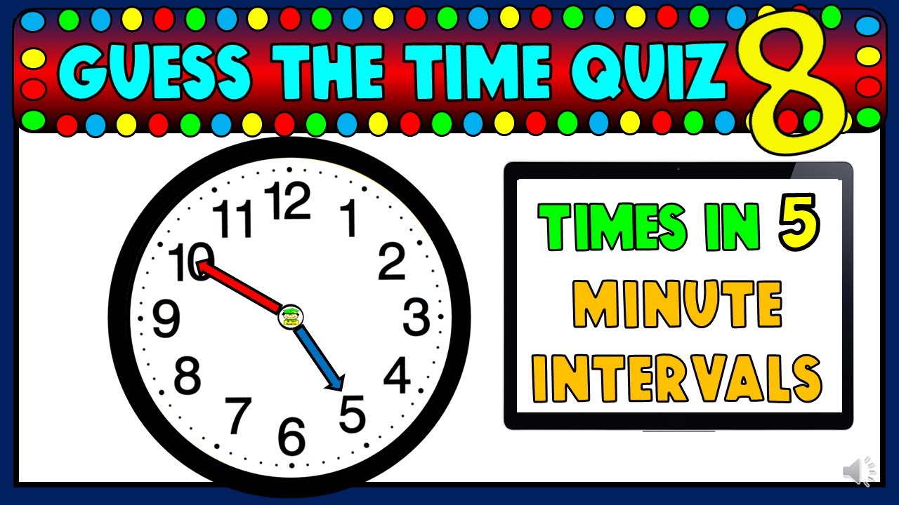 Episode 8 | Fun Clock Quiz for Kids and Beginners! - YouTube