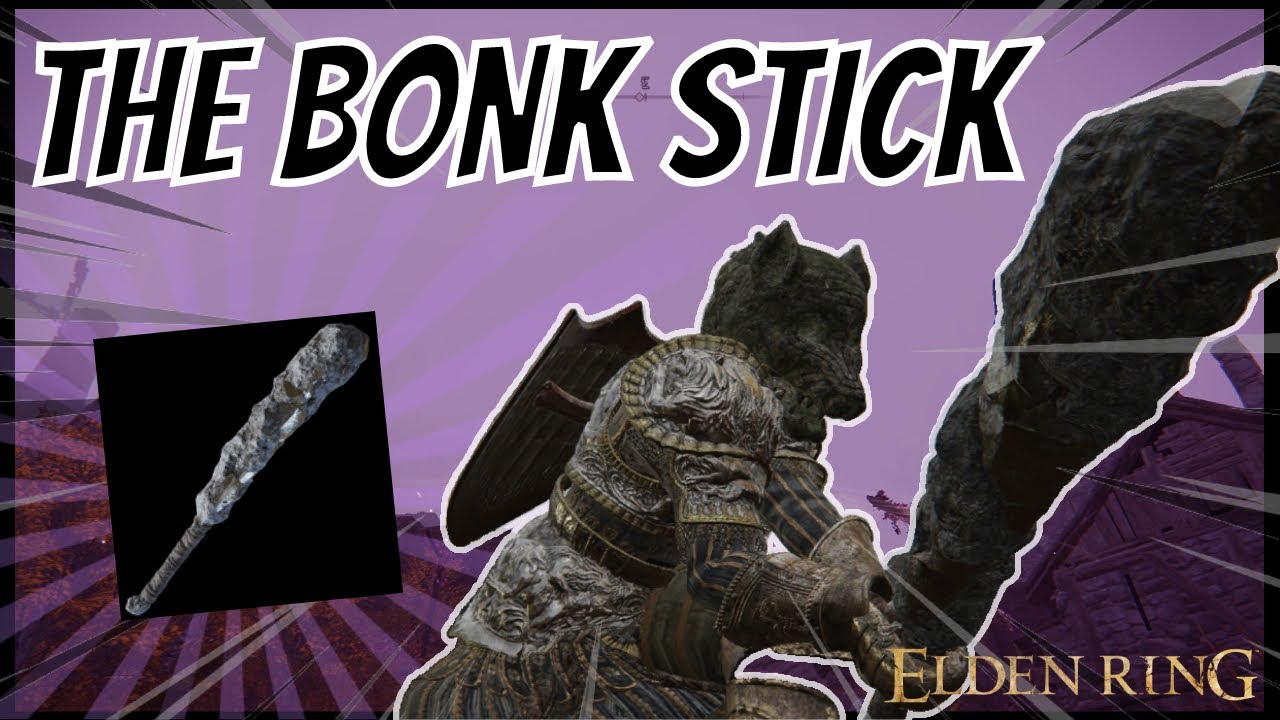 Embrace the BONK STICK (aka STONE CLUB) | Elden Ring PVP - YouTube