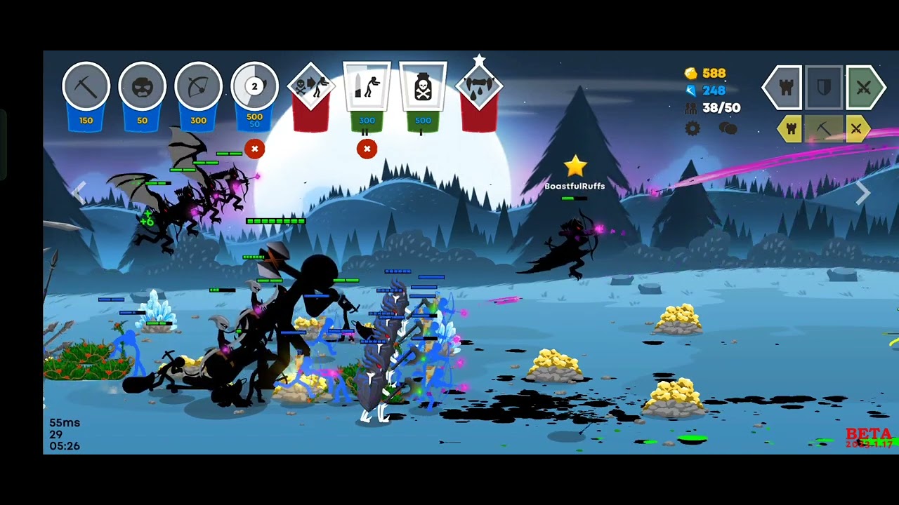 Playing STICK WAR 3 Missions shout-out to my teammate:). - YouTube
