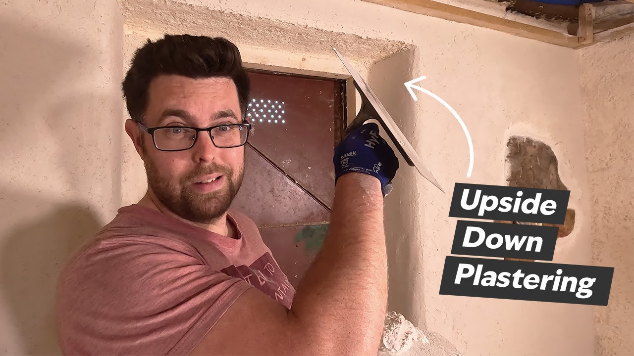 How Hard is Upside Down (Lime) Plastering? | Portugal House Renovation ...