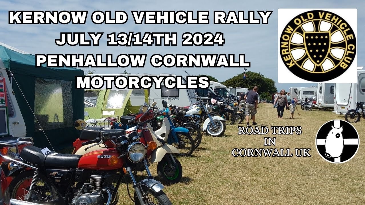 Motorcycles Classic & Vintage at the Kernow Old Vehicle Annual Rally ...