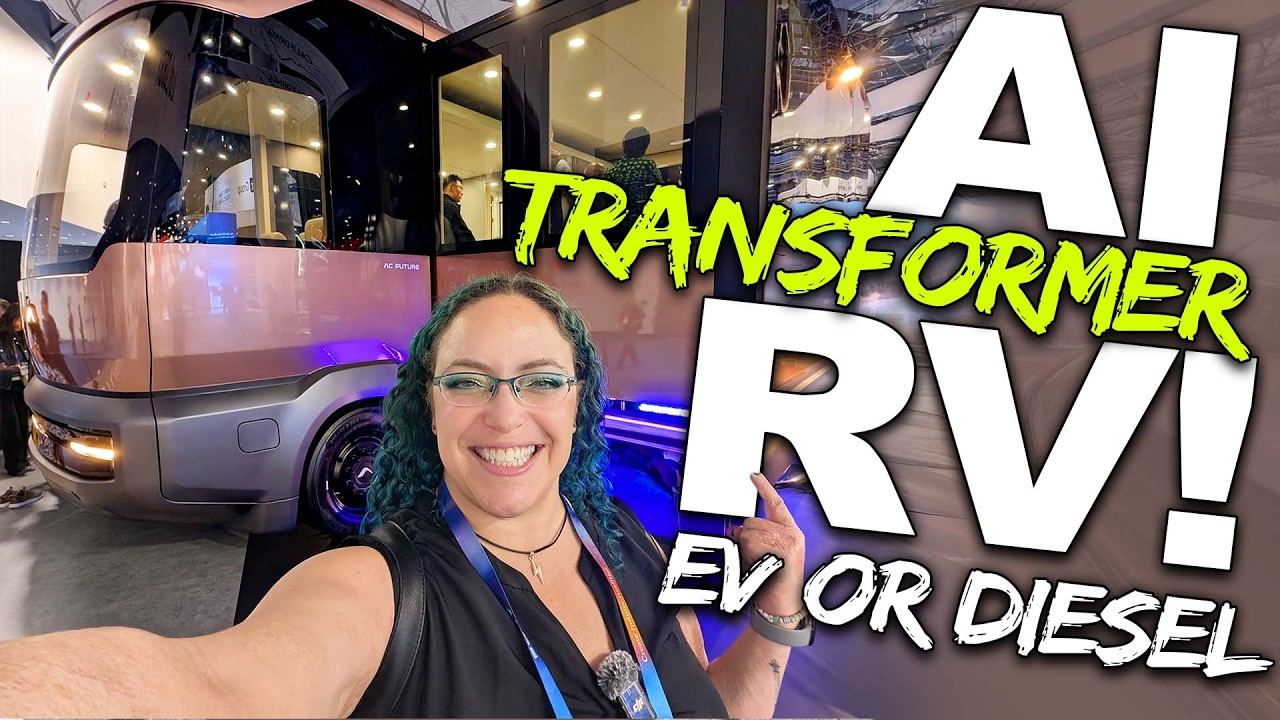 Join our Luxury Electric RV Tour of this Futuristic AI Transformer Home ...
