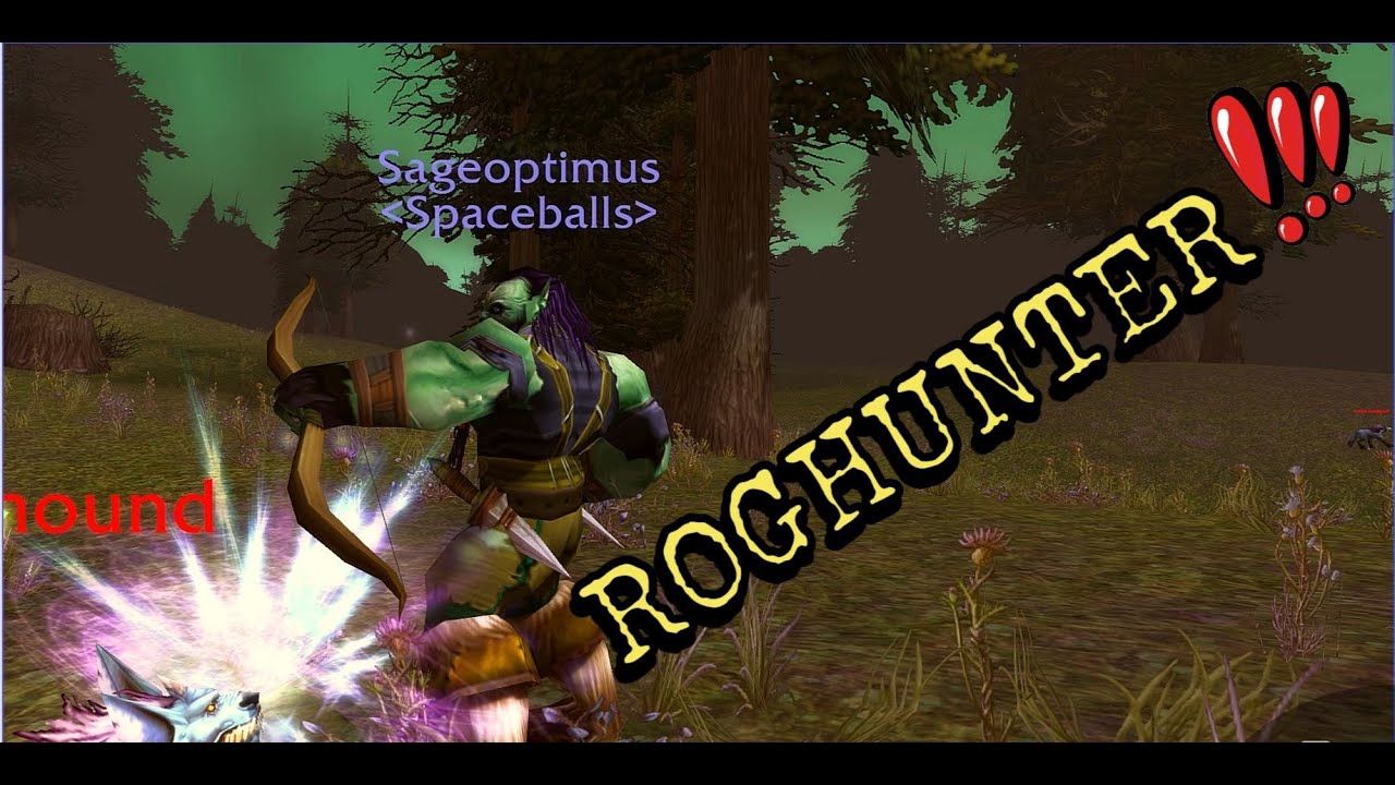 ROGUE can kite like HUNTERS NOW? ROGUHNTER??!!! LOL SoD too much FUN ...