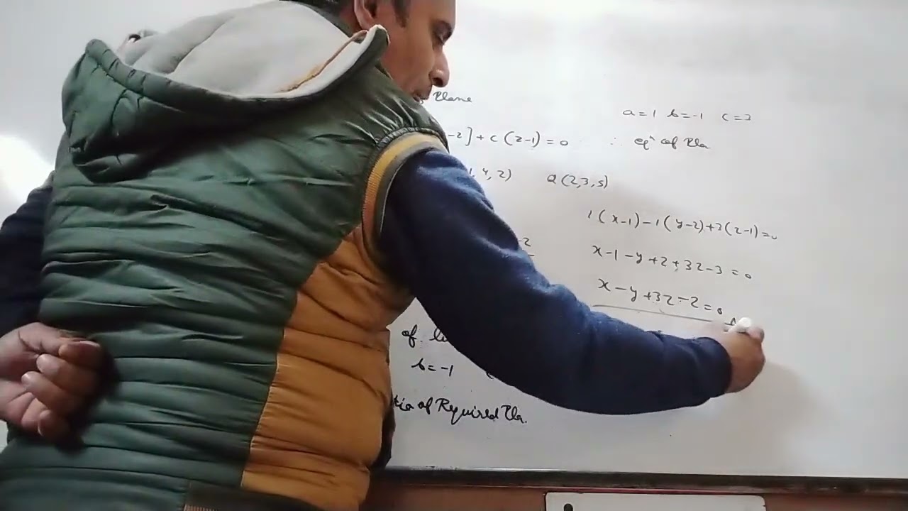 21 3D Plane Assignment.10 of Class XII By Ravi Taneja - YouTube