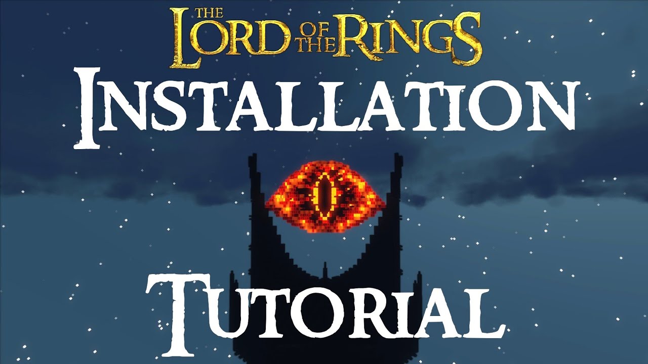 Minecraft LOTR - The One Ring | Tutorial Guide - YouTube