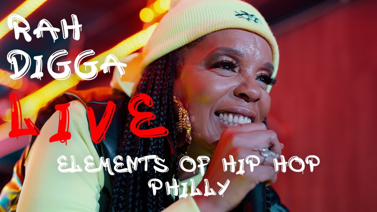 RAH DIGGA x Elements of Hip Hop Philly x Lil Trent's Grille Promo - YouTube
