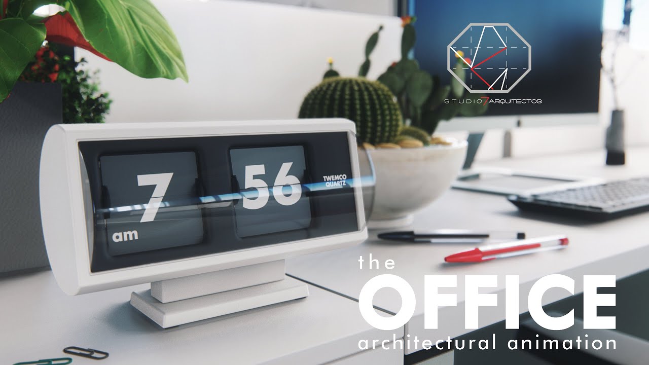 The office project - Architectural Animation - YouTube