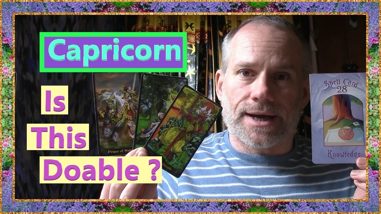 Capricorn - Is This Doable ? - YouTube