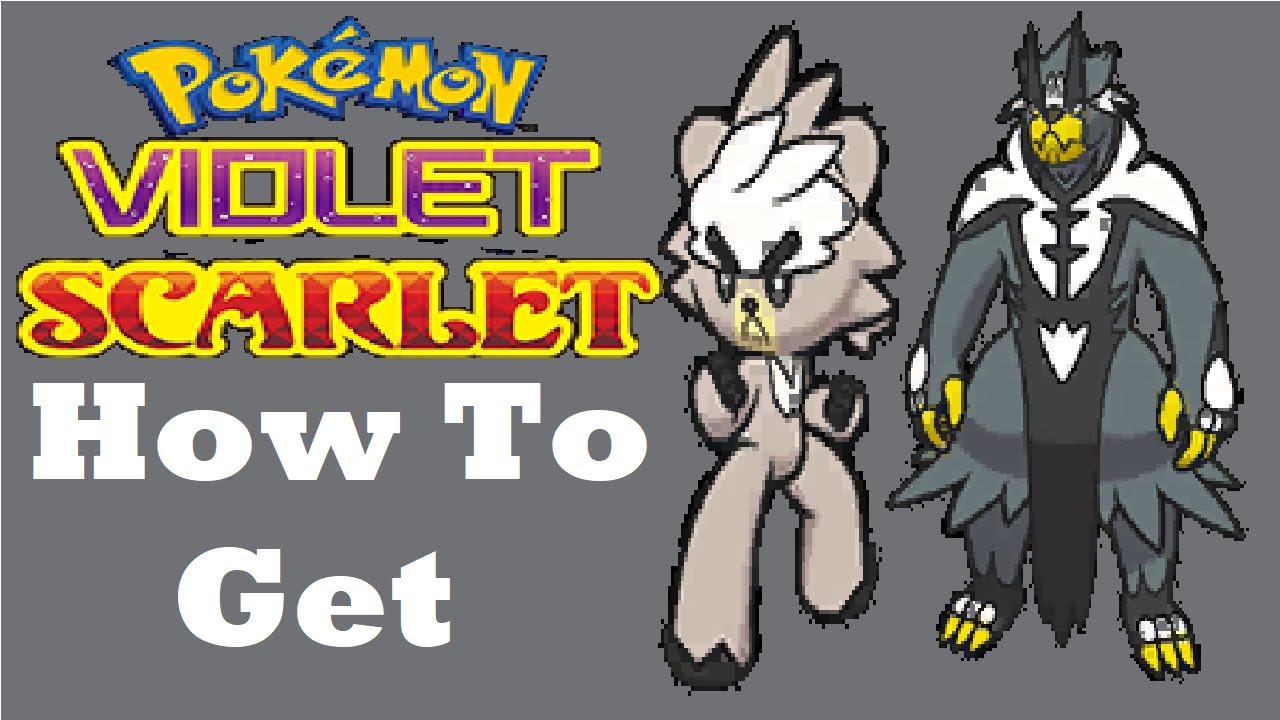 Pokemon Scarlet & Violet - How to Get Kubfu & Urshifu - YouTube