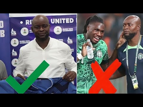 Finidi George gets Rivers United job - YouTube