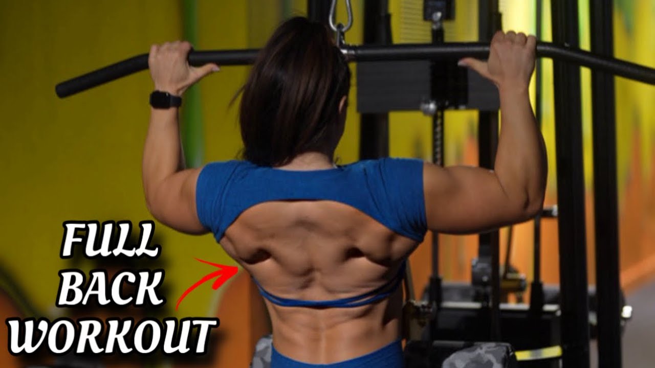 GROW YOUR BACK WITH ME (Abs & Back Workout) - YouTube