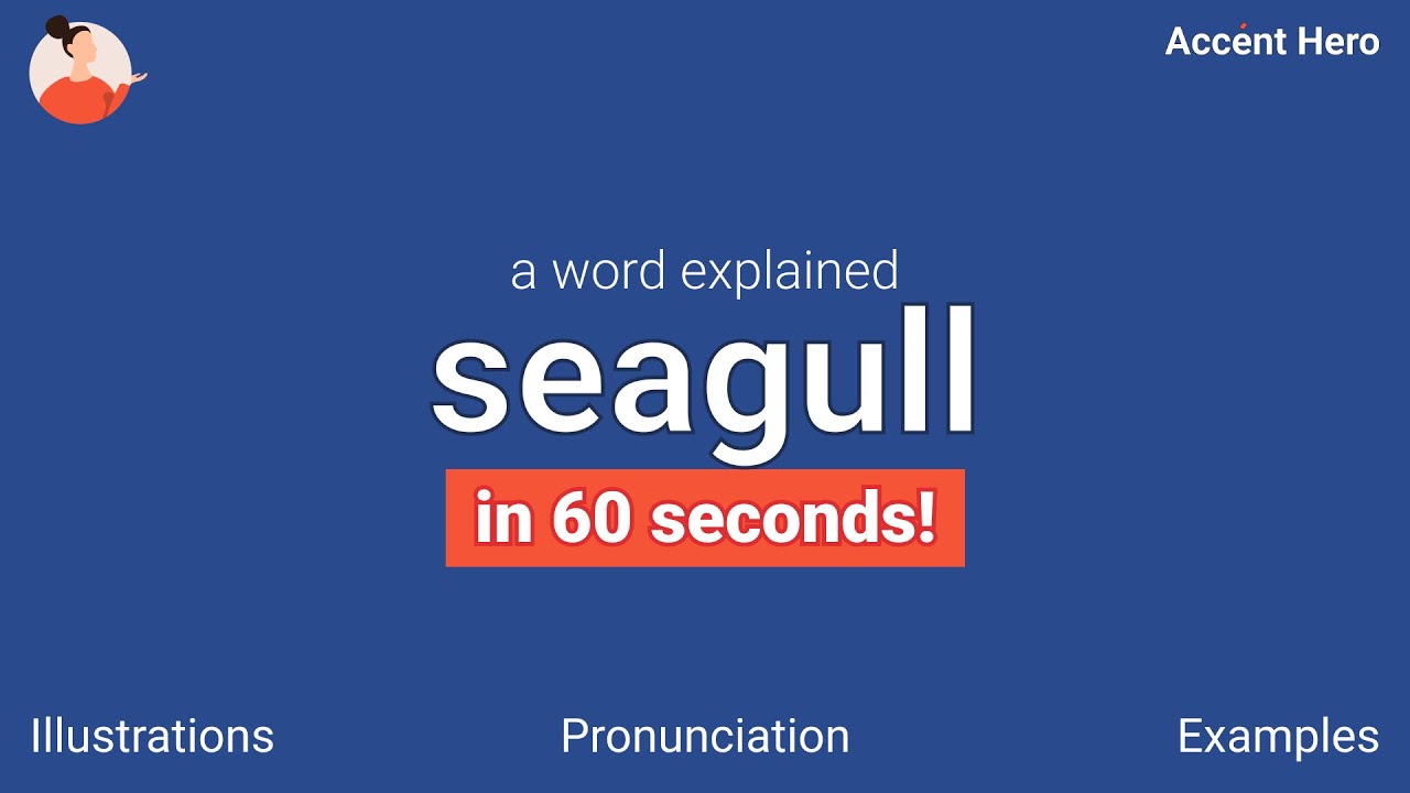 SEAGULL - Meaning and Pronunciation - YouTube
