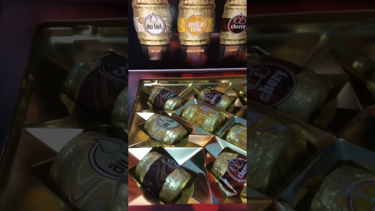 Happy Barrels with Alcohol E. Wedel #Chocolates - YouTube
