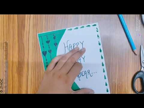 How To Make Easy Birthday Card | A4 Sheet | VCraft 4U | ｡⁠ ⁠‿⁠ ⁠｡ - YouTube