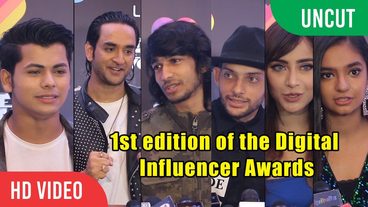 UNCUT - 1st edition of the Digital Influencer Awards | Complete Event ...