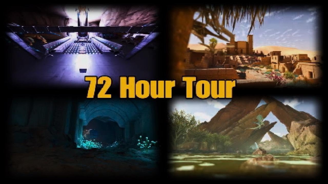 || Ark PS5 ASA HDR 4K || 72 Hour Base Tour On #FLASH || - YouTube