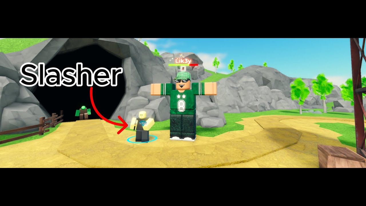 testing out slasher before his rework! - YouTube