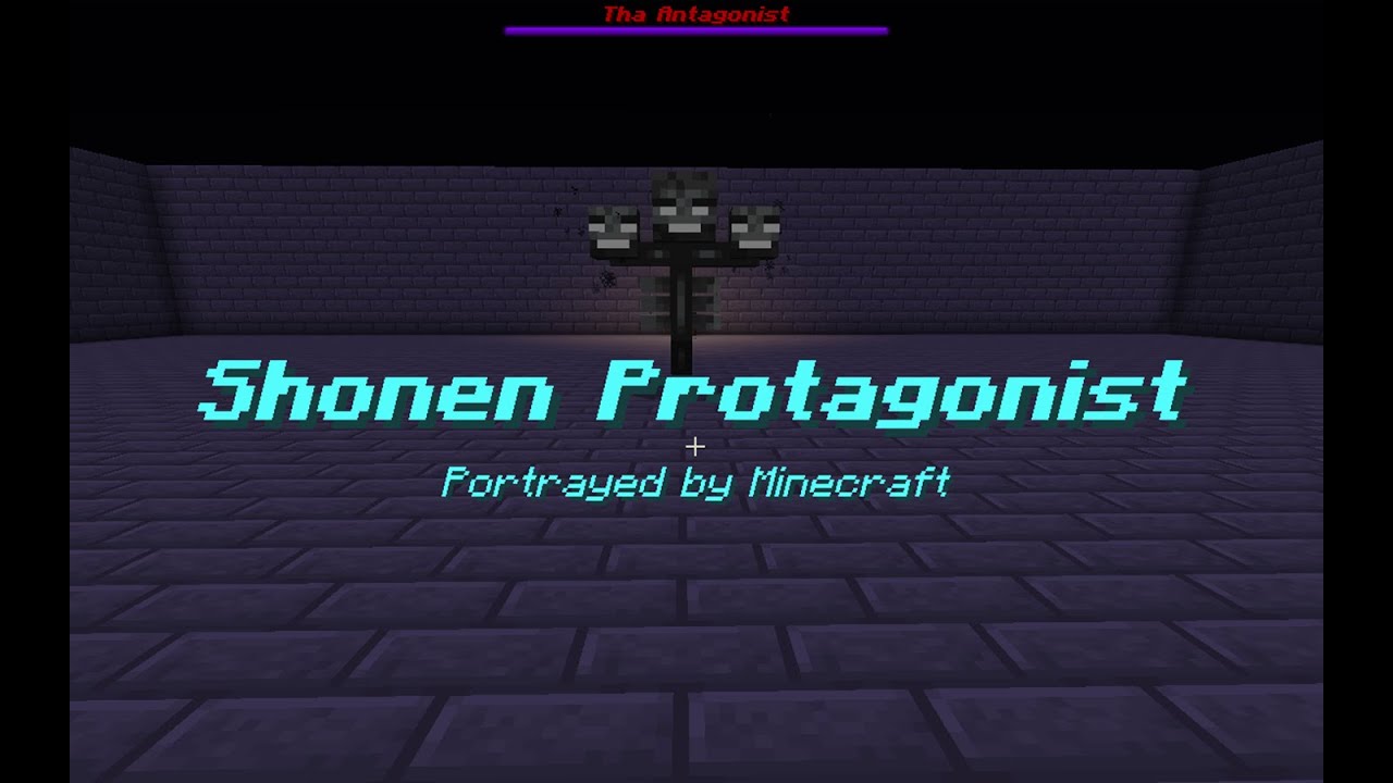 Anime Protagonist Portrayed by Minecraft - YouTube