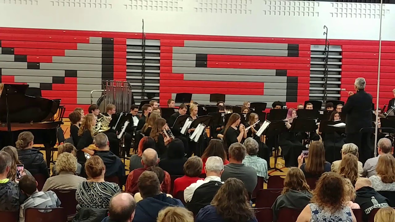 Yorkville high school - wind ensemble - Sanctuary by Frank Ticheli ...