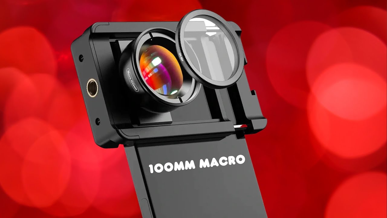 NEW 2023 Apexel 100mm Mobile Macro Lens with CPL Filter 🔥 - YouTube