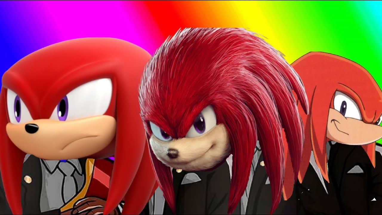 Knuckles the Echidna Sonic - Coffin Dance Meme (cover) - YouTube