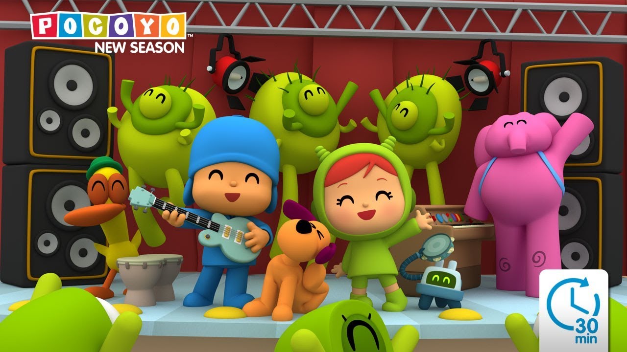 Pocoyo's Musical Special [30 minutes] | Pocoyo English | Cartoons for ...