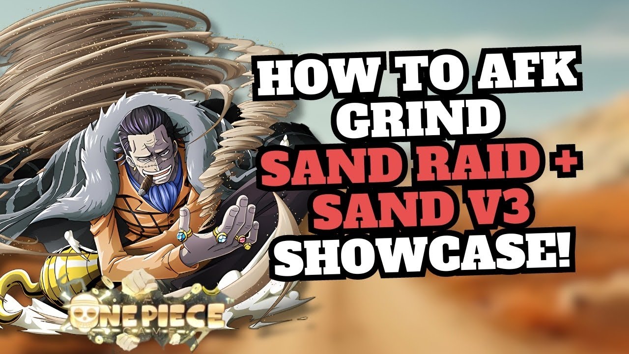 Sand V3 showcase/How to afk it (Aopg) - YouTube