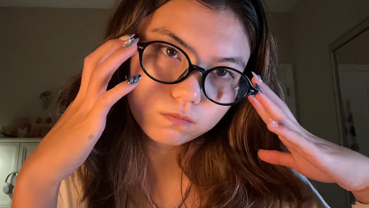 ASMR CHAOTIC TAPPING on glasses 🤓 - YouTube