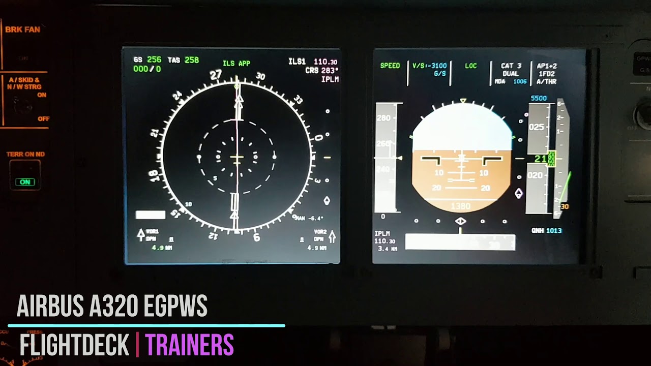 Airbus A320 Fixed Base Trainer - YouTube